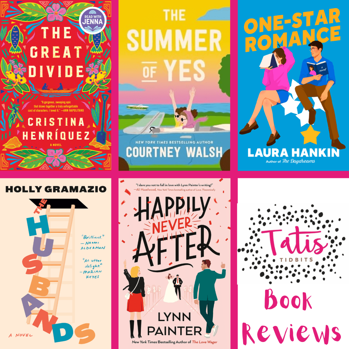 Book Reviews: The Great Divide, The Summer of Yes, One Star Romance ...